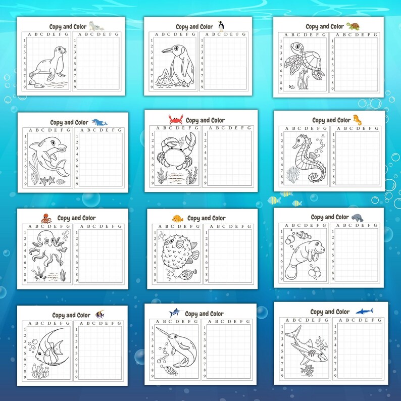 How to Draw, Easy Grid Method for Kids, Kids Activities, Learn to Draw ...