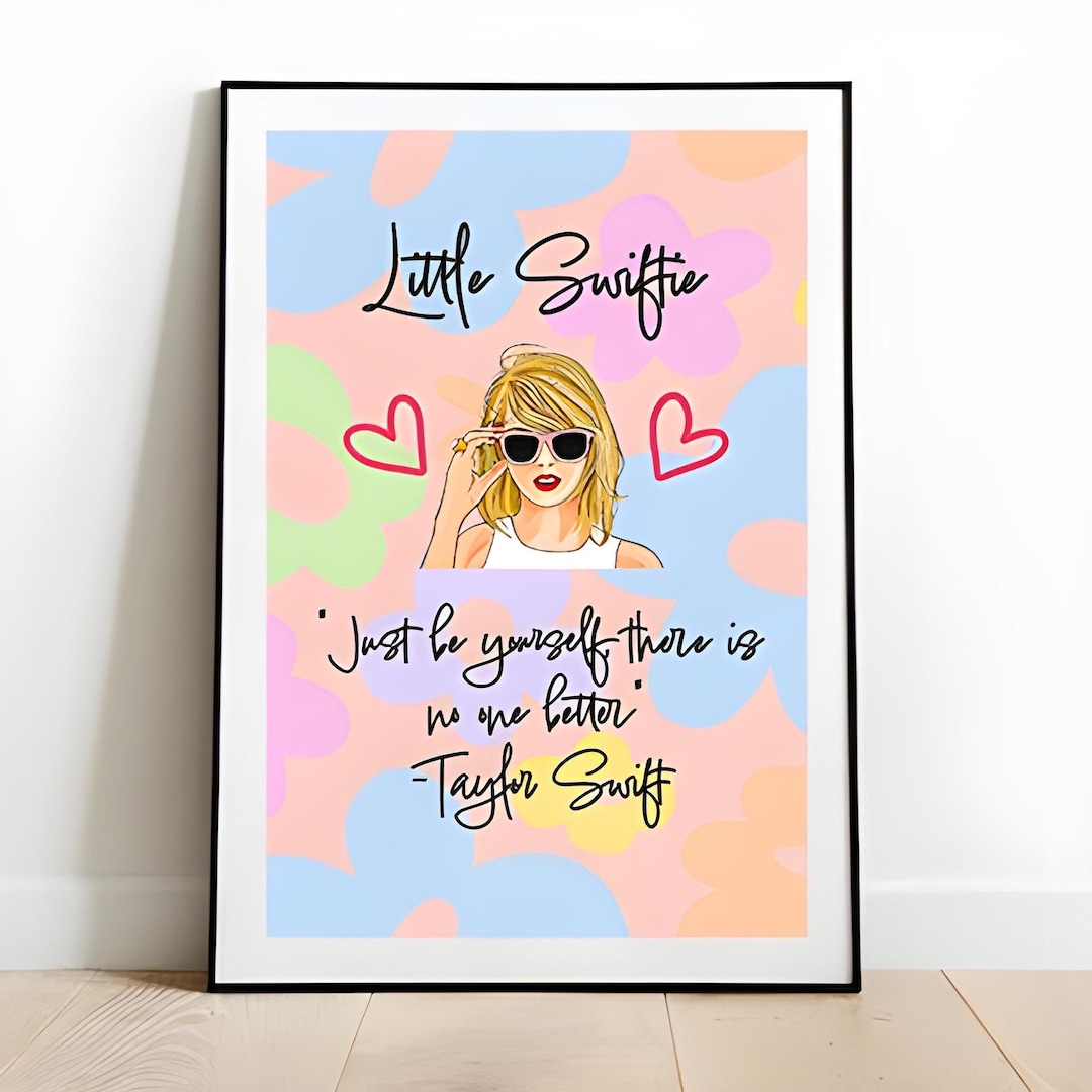 Taylor Swift Print Wall Art Taylor Swift Girl Bedroom Poster Girl Room ...