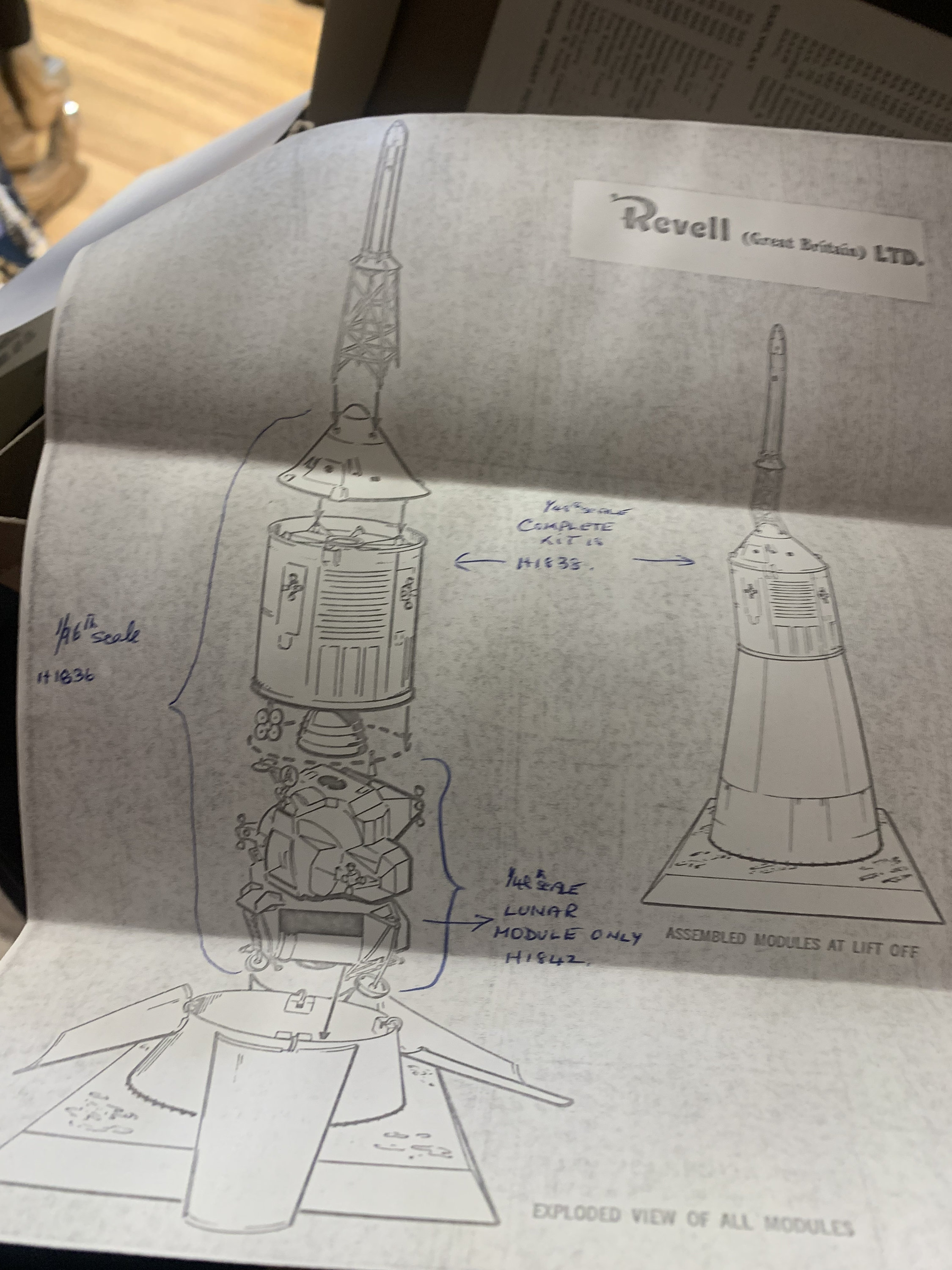 Apollo Spacecraft Revell Model 1970 - Etsy