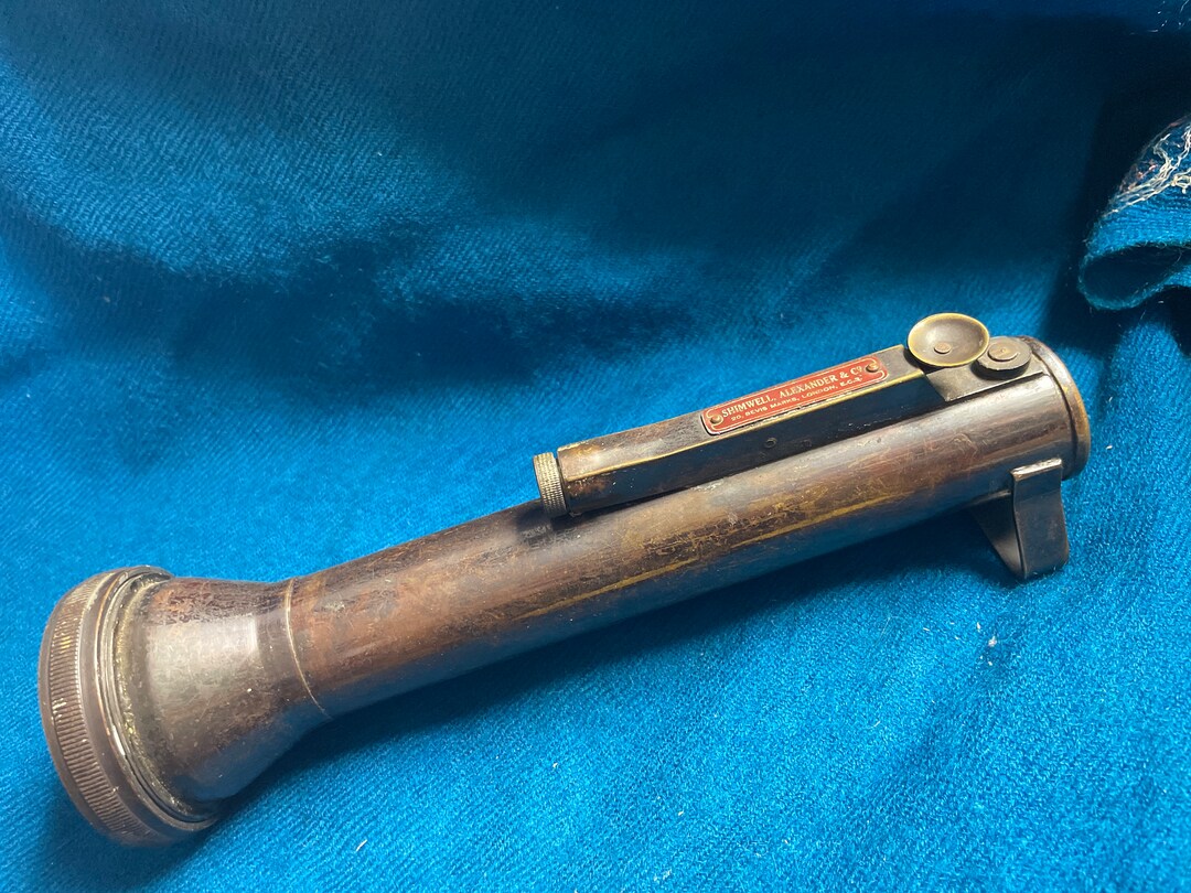 WW2 Royal Navy Morse Signalling Torch Made by Shimwell, Alexander & Co ...