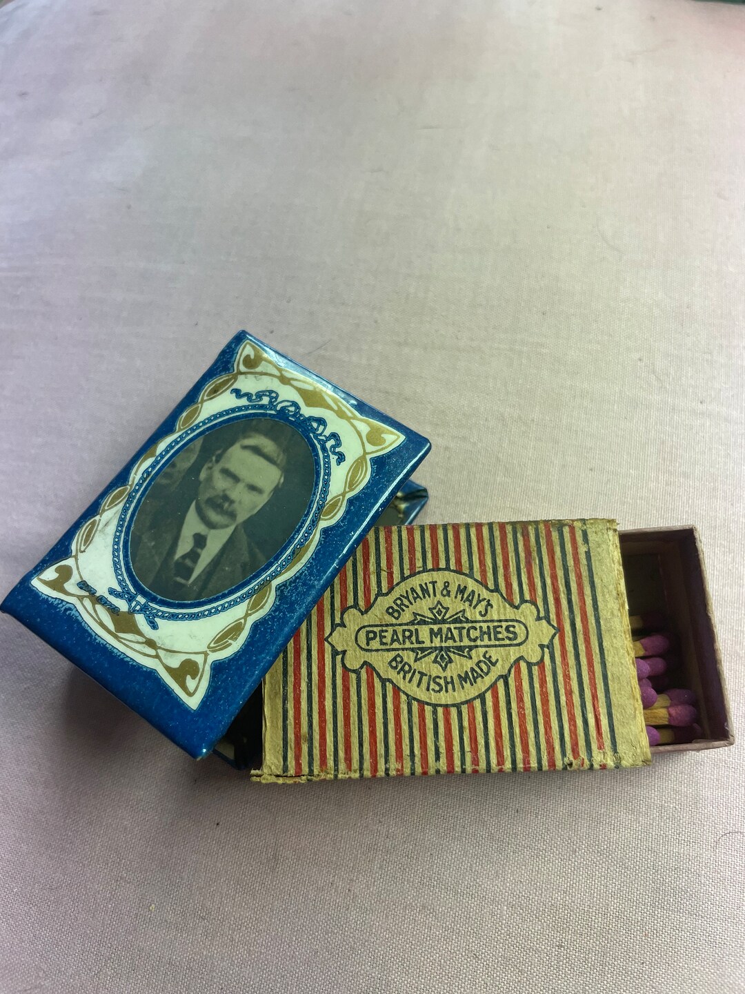 Victorian Individualised Match Box and Cover - Etsy