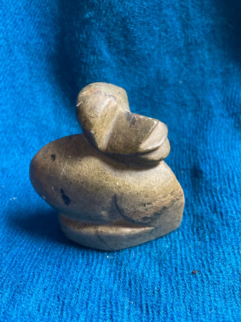 Vintage Shona Zimbabwean Serpentine Stone Carving - Etsy