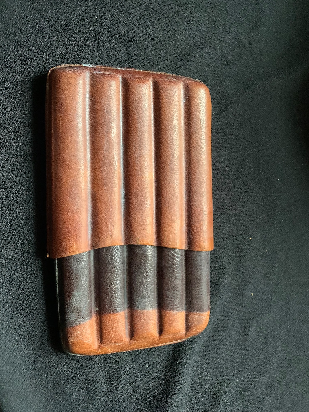 Vintage Cigar Leather Carry Case - Etsy