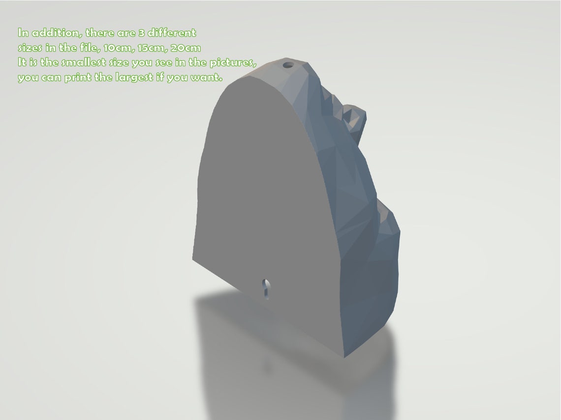 Head Wall Planter STL FILE, Stl File for 3D Printer, Plqnter Pots With ...