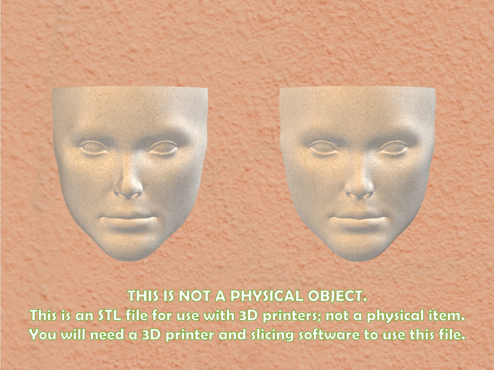 Head Planter STL FILE, Stl File for 3D Printer, Face Planter With ...
