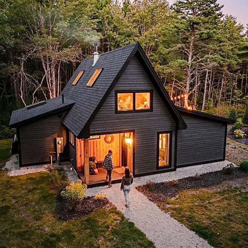 The ‘raven Plus’ Architectural House Plans: Small Home, Cabin Design - Etsy