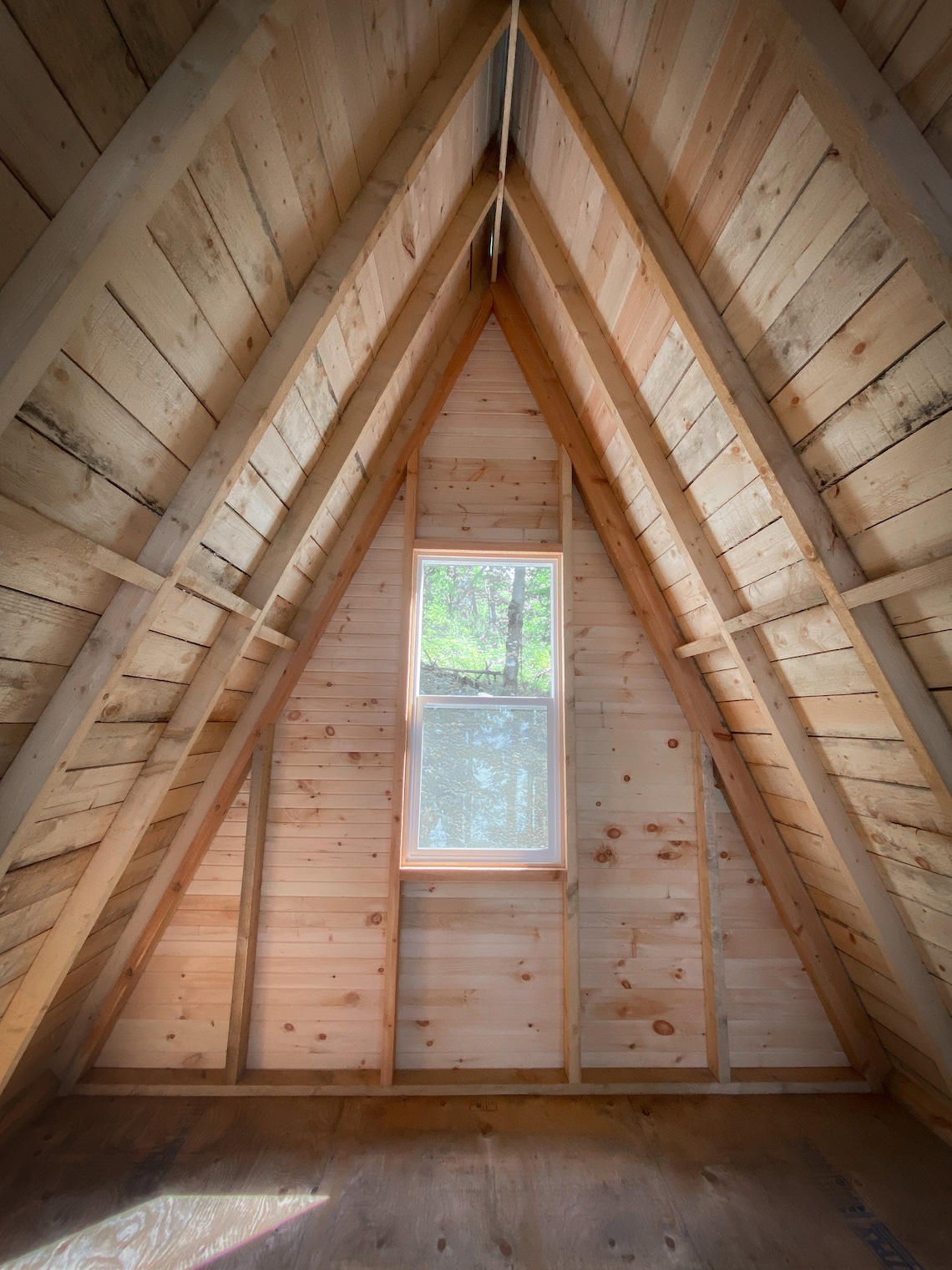 Easy-to-build A-frame Cabin 108 Sq Ft - Highly Detailed Cabin-building ...