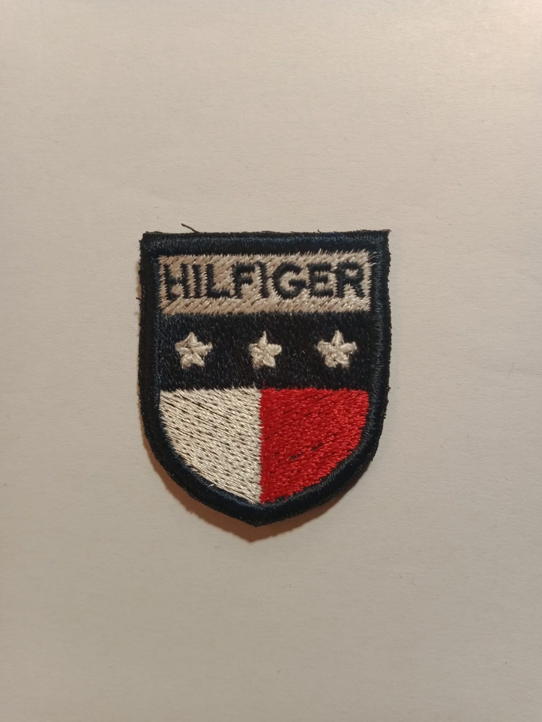 Tommy-Patch-Schild-Patch-Etikett H klein H4cm L 35 cm - Etsy.de