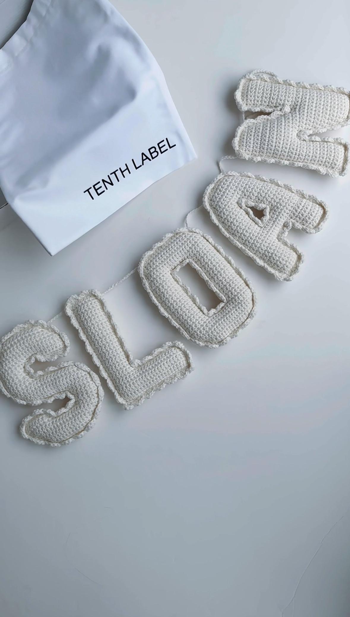 Personalized Crochet Name Garland: Baby Shower Nursery Decor - Etsy