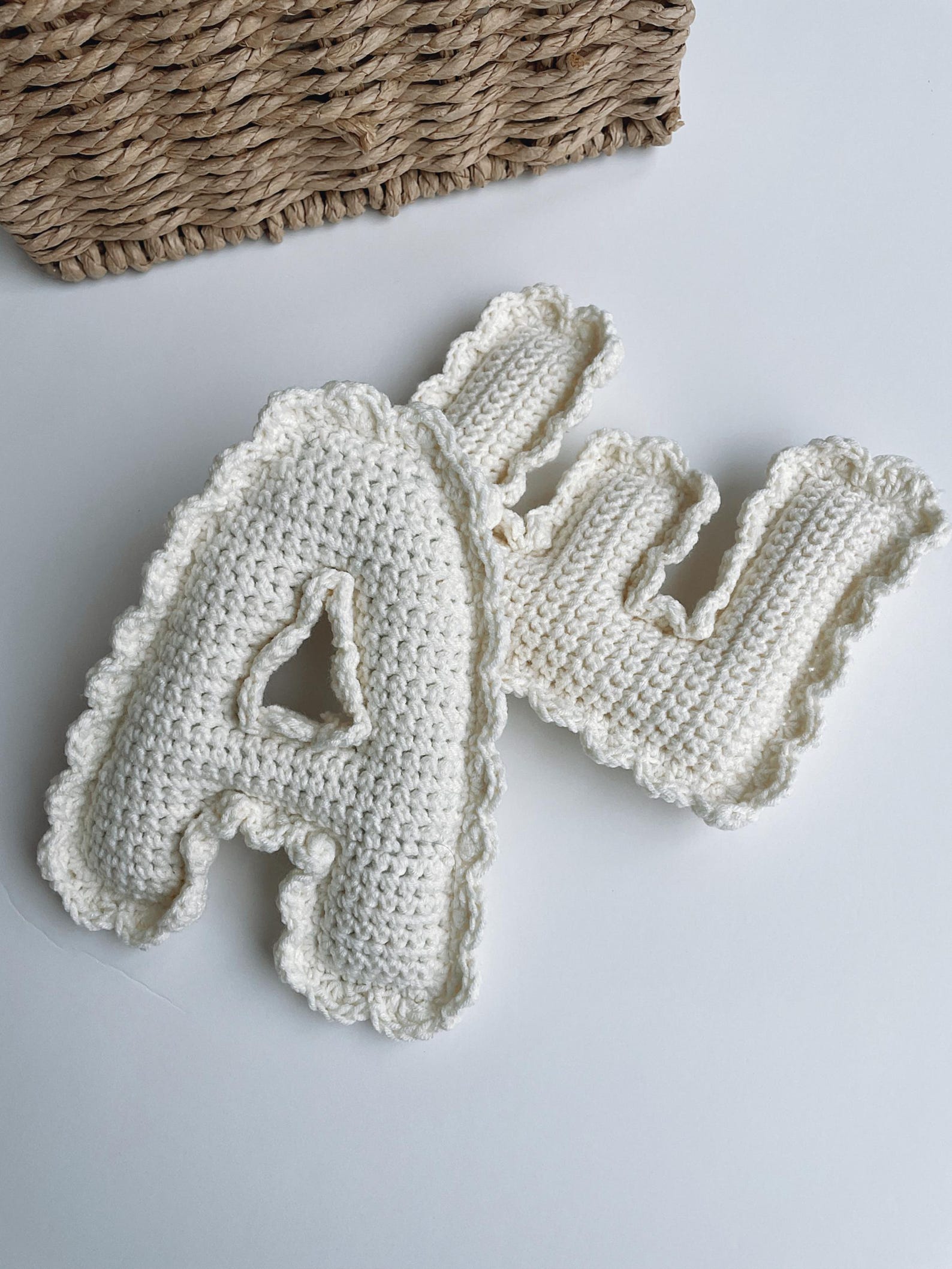 Personalized Crochet Name Garland: Baby Shower Nursery Decor - Etsy