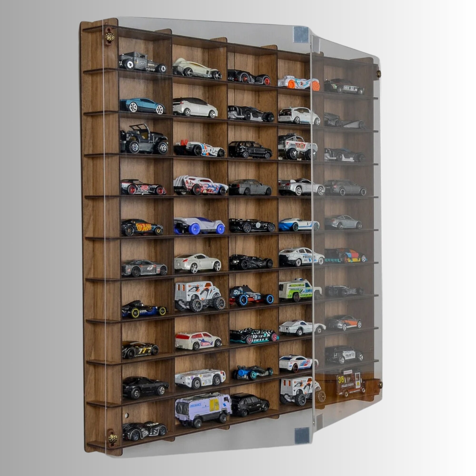 Mercedes Benz F1 Collector's Rack-ferrari plexiglass Cover 1/64 ...