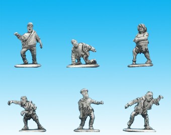 15mm Modern Female Zombies for Wargames and Roleplaying Games - Etsy