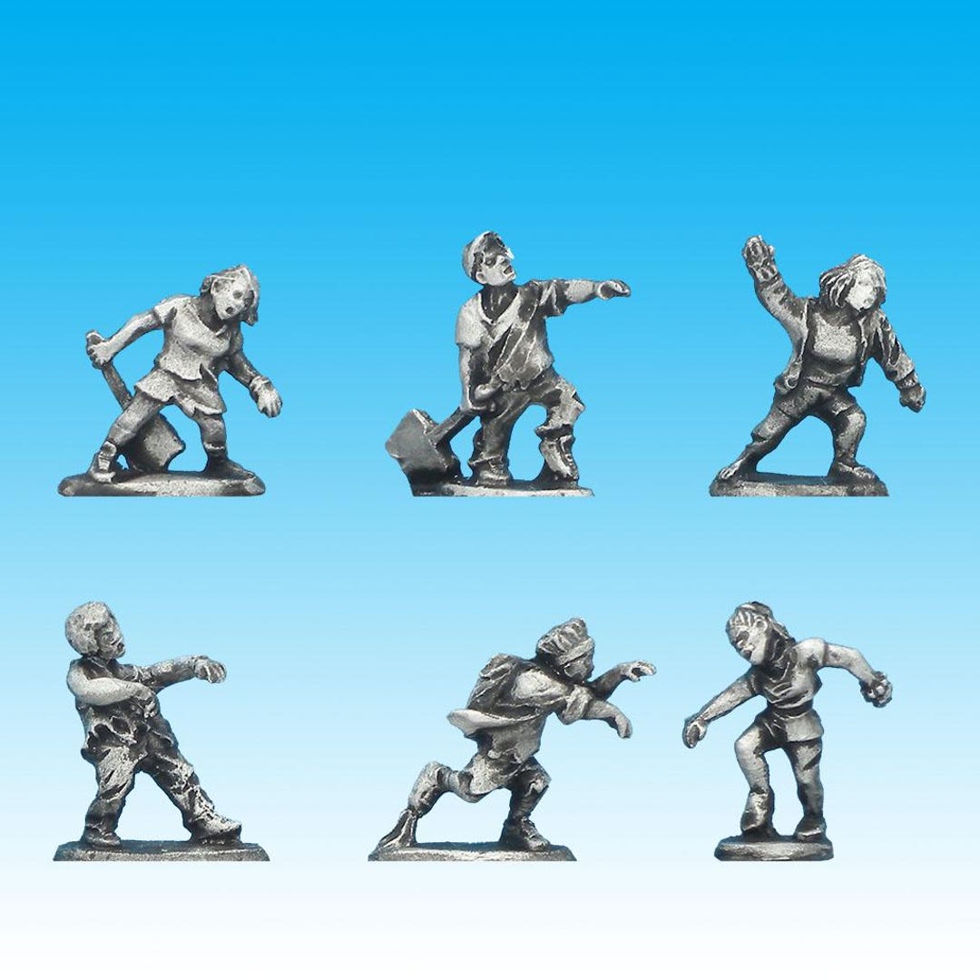 15mm Undead Lives Matter Modern Zombies for Wargames and Roleplaying ...