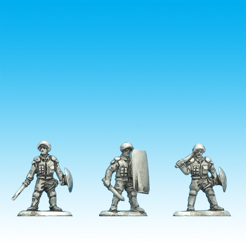 15mm Riot Police, Standing, for Wargames and Roleplaying Games - Etsy