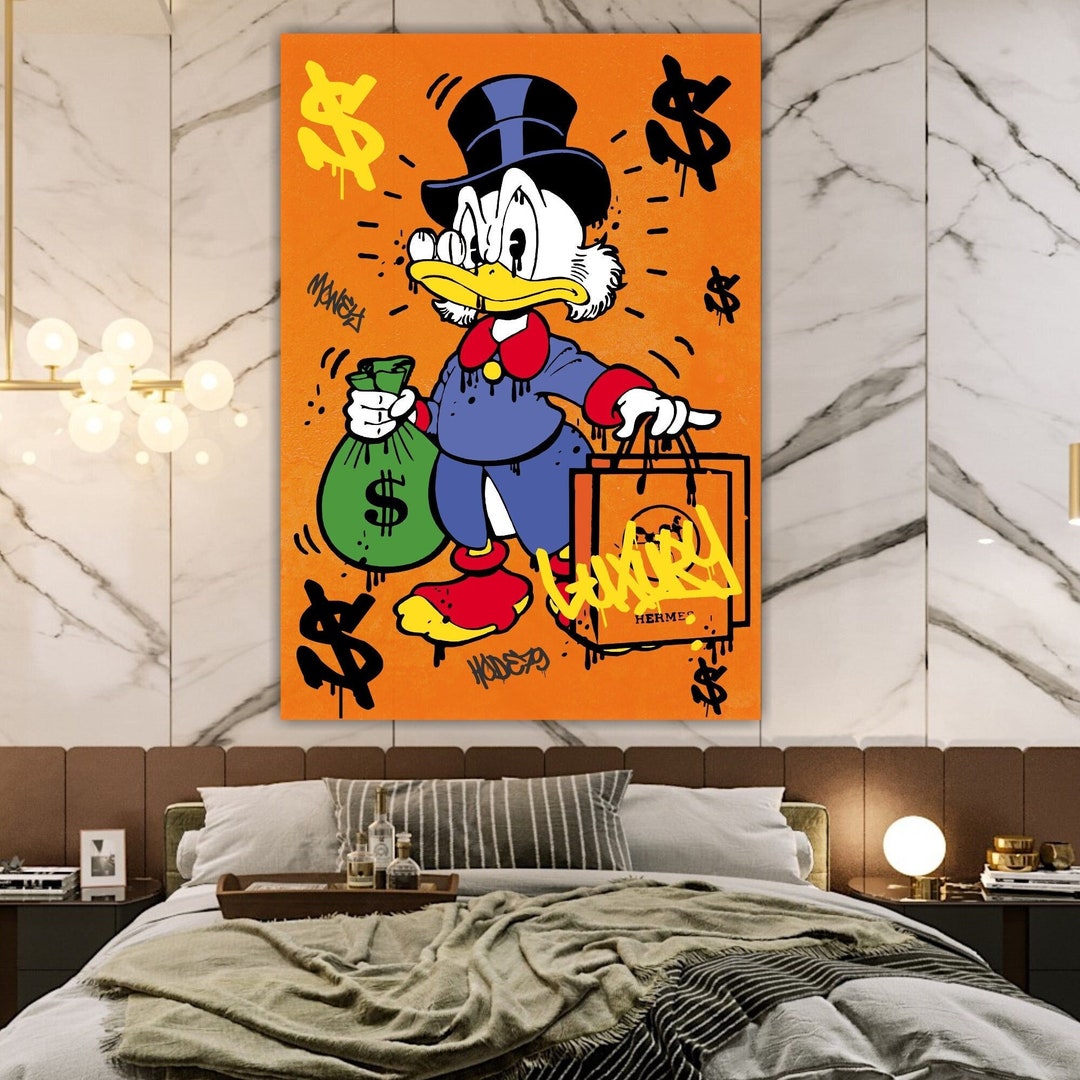 Rich Pop Art Modern Poster or Painting Original Art Print - Etsy