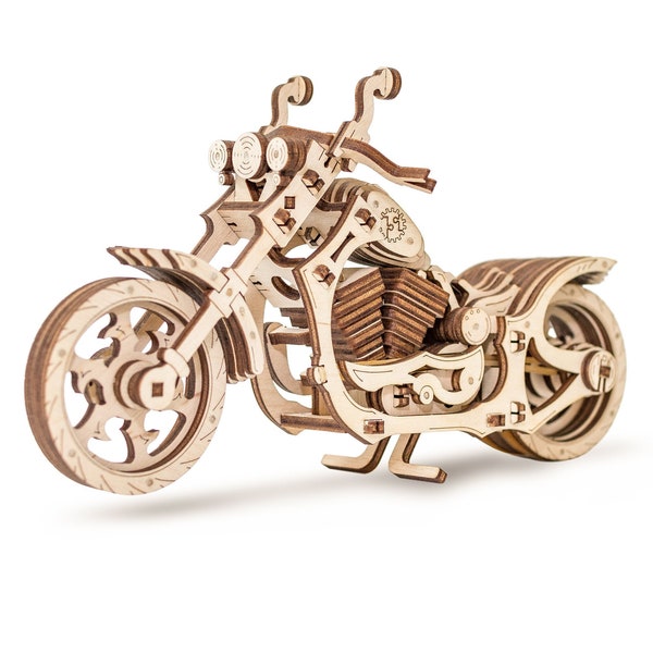 Motorcycle Puzzle - Etsy