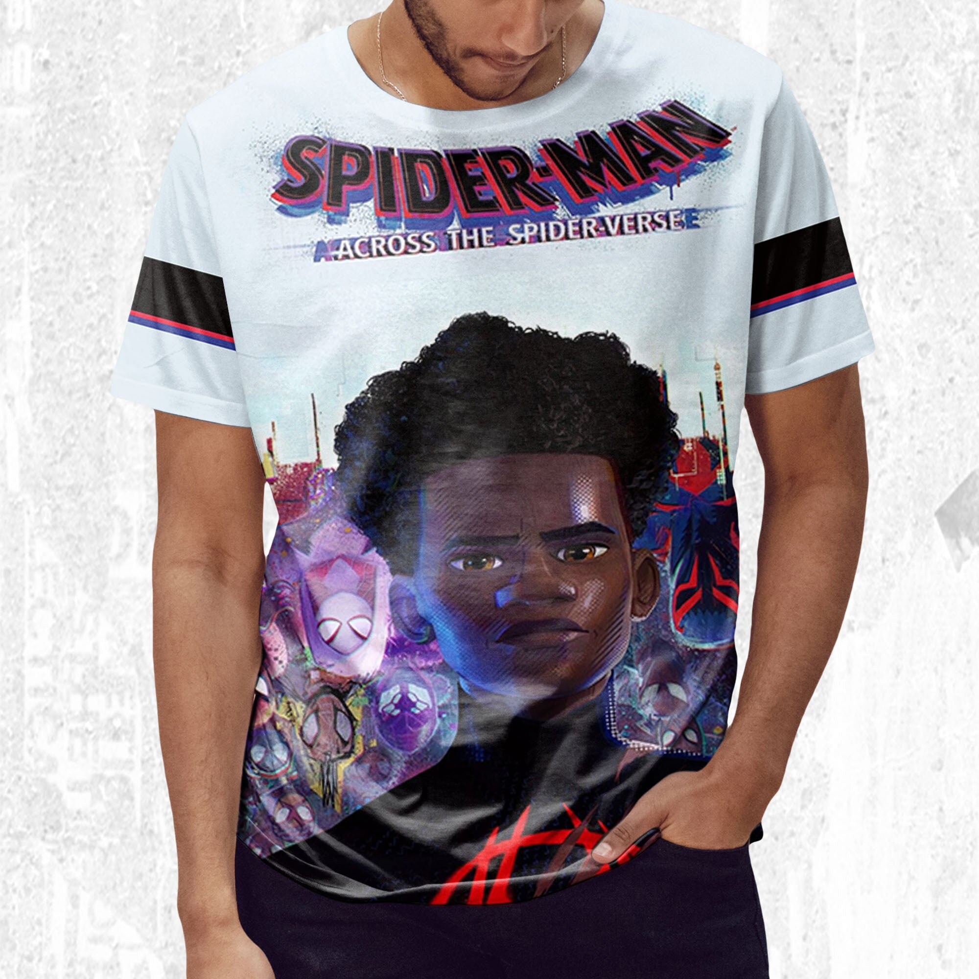 Spider-man Spider Verse, Spider Man, Marvel 3D Shirt