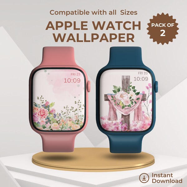Pink Apple Watch Wallpaper - Etsy