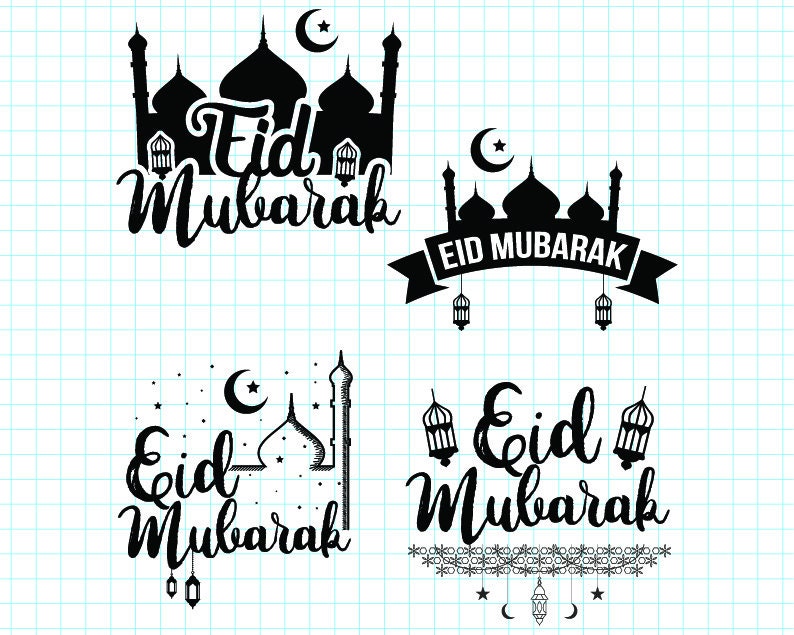Eid Mubarak Svg Bundle Ramadan Eid Islamic Cut Files Eid - Etsy