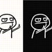 Middle Fingers Stickman DIGITAL IMAGE Svg Png Jpg Eps Dxf - Etsy