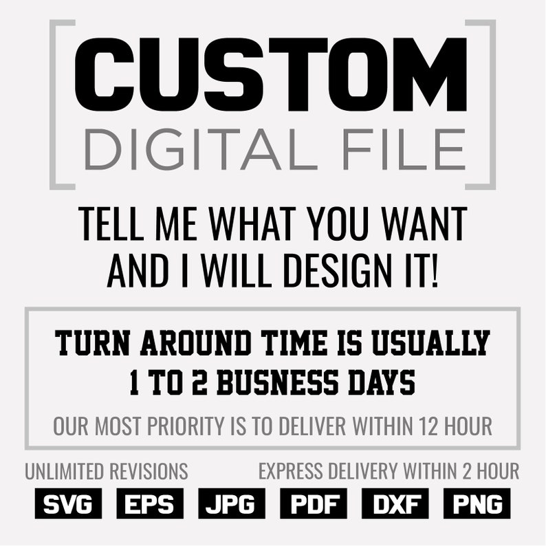 Custom SVG, Personalized SVG, Custom SVG Cut File, Custom Design ...