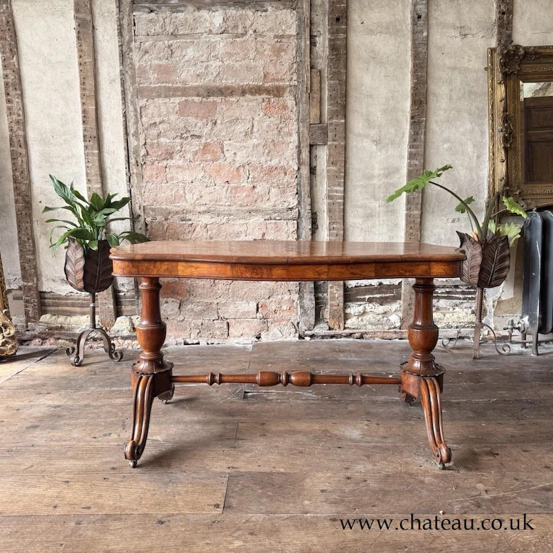 Walnut Console Table - Etsy UK