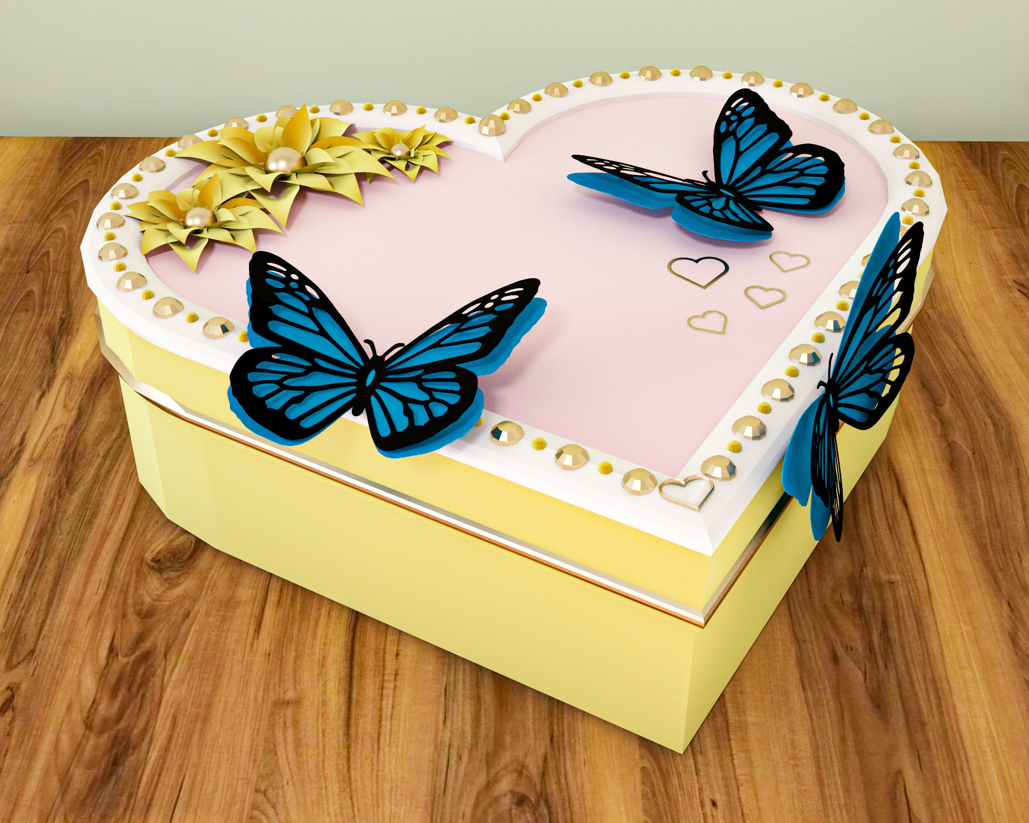 Butterfly SVG, 3D Layered Paper Butterfly, Paper Cut Decor, DXF ...