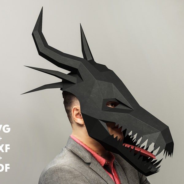 Dragon Mask - Etsy