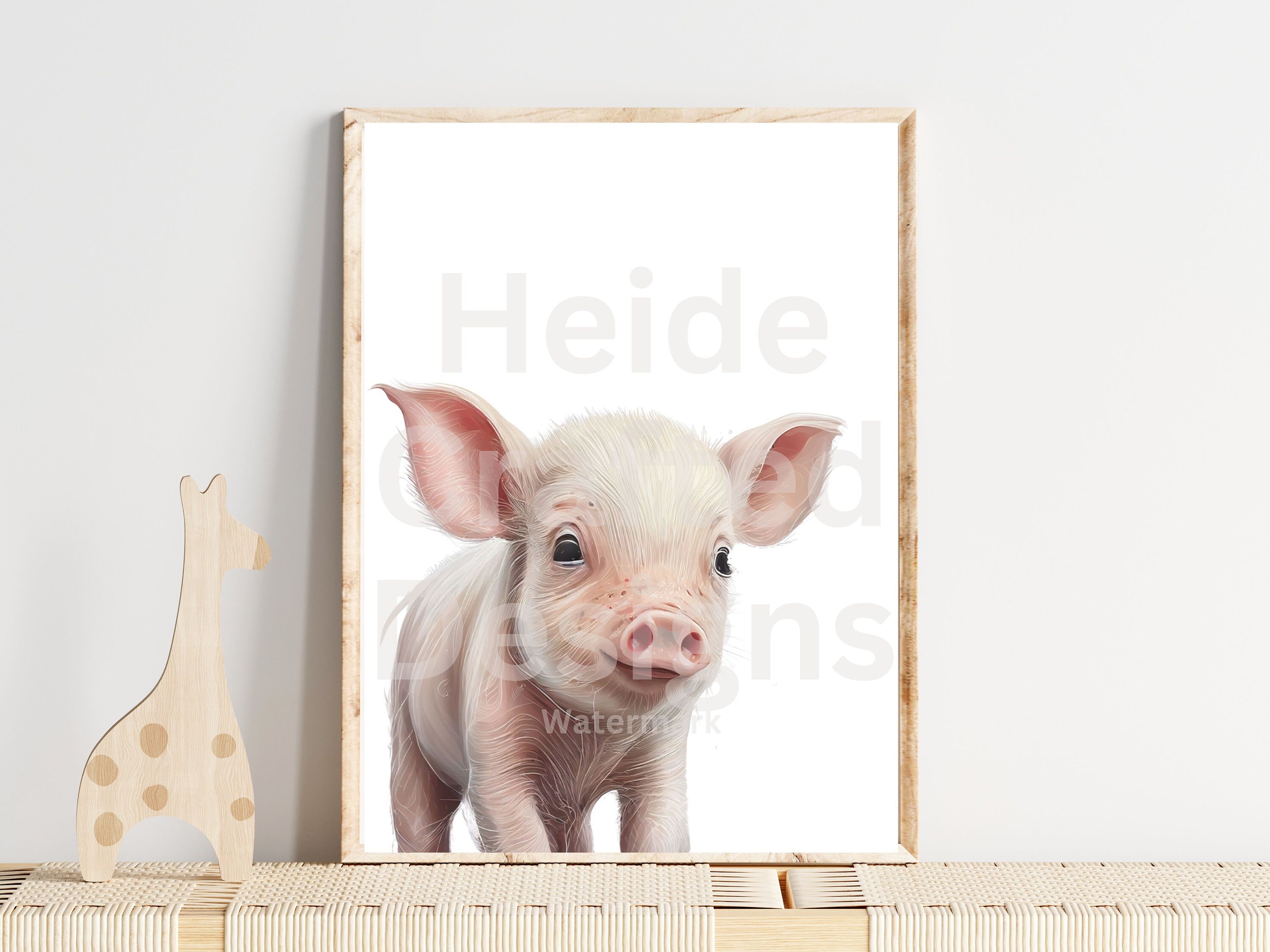 Children's Poster Farm Children's Room Decoration Wall Picture Farm ...