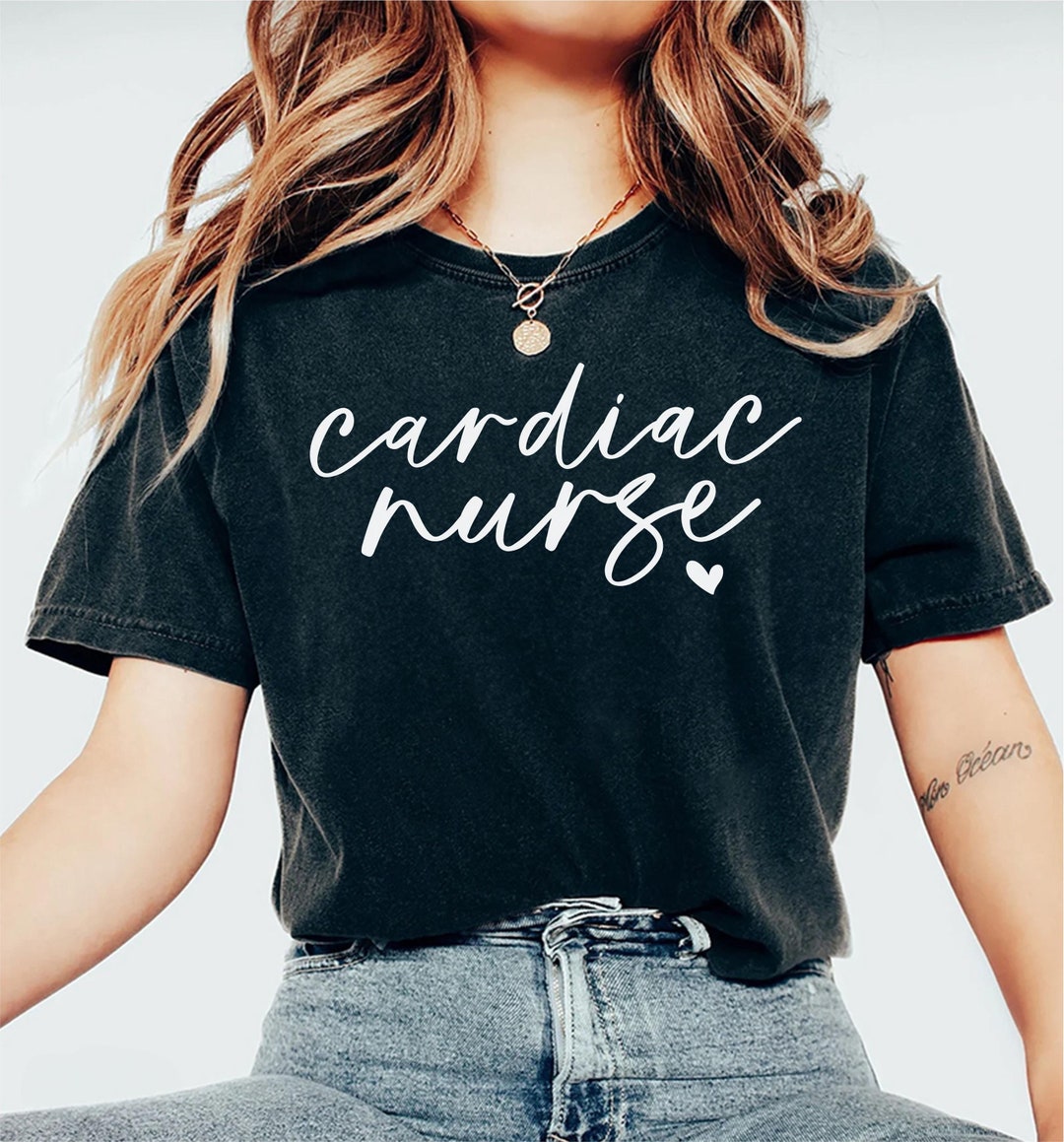 Cardiac Nurse Shirt, Heart Anatomy Shirt, Heart Nurse Gift, Cardiology ...