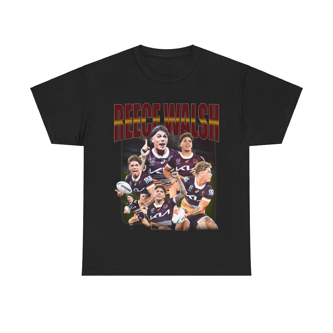 Reece Walsh NRL Graphic Tee - Etsy UK