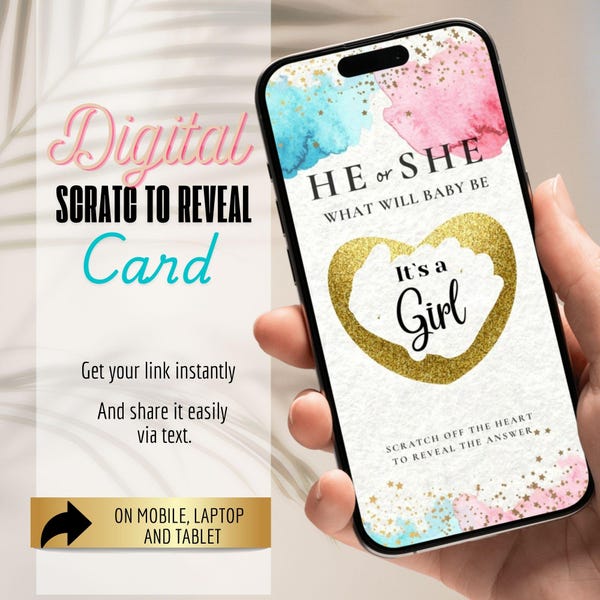 Reveal Scratch Card - Etsy UK
