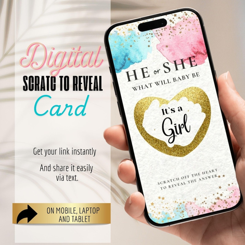 Reveal Scratch Card - Etsy UK
