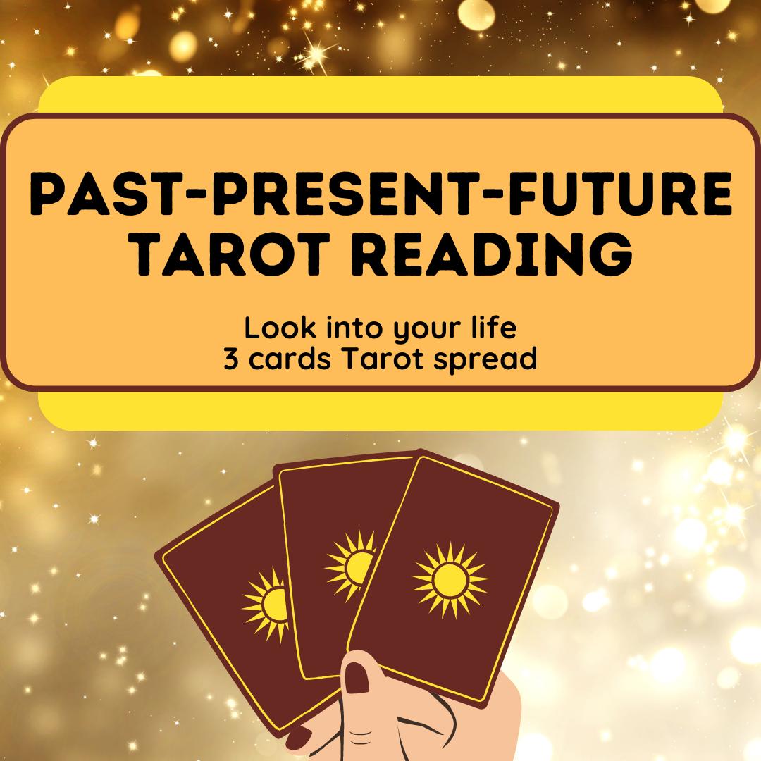 Past-present-future Tarot Reading Psychic Reading General Life Tarot Reading Guidance Cards ...