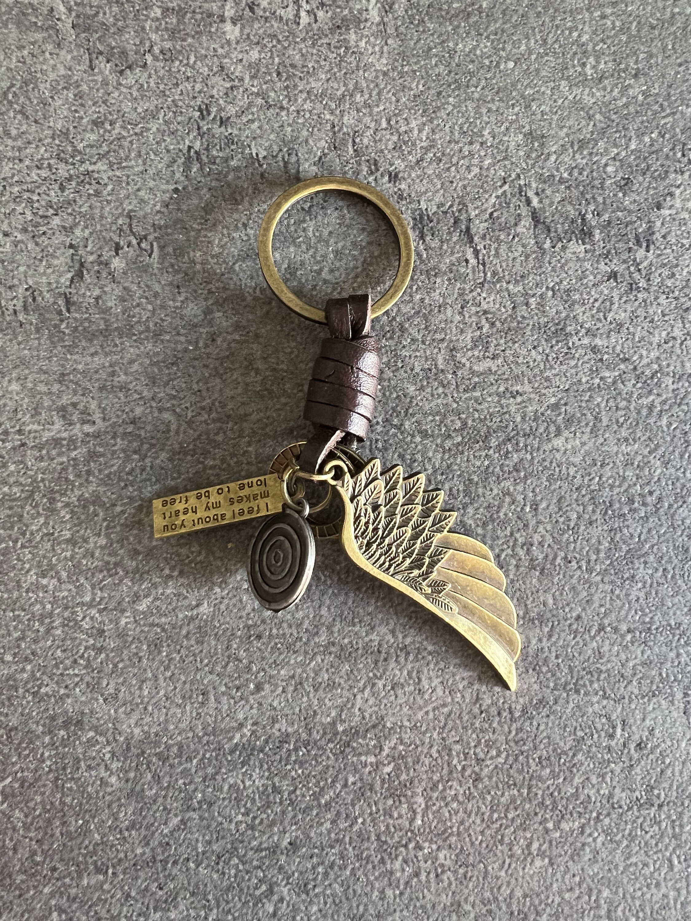 Wings Keychain, Life, Angel Keychain, Keychain Wings, Gift, Keychian ...