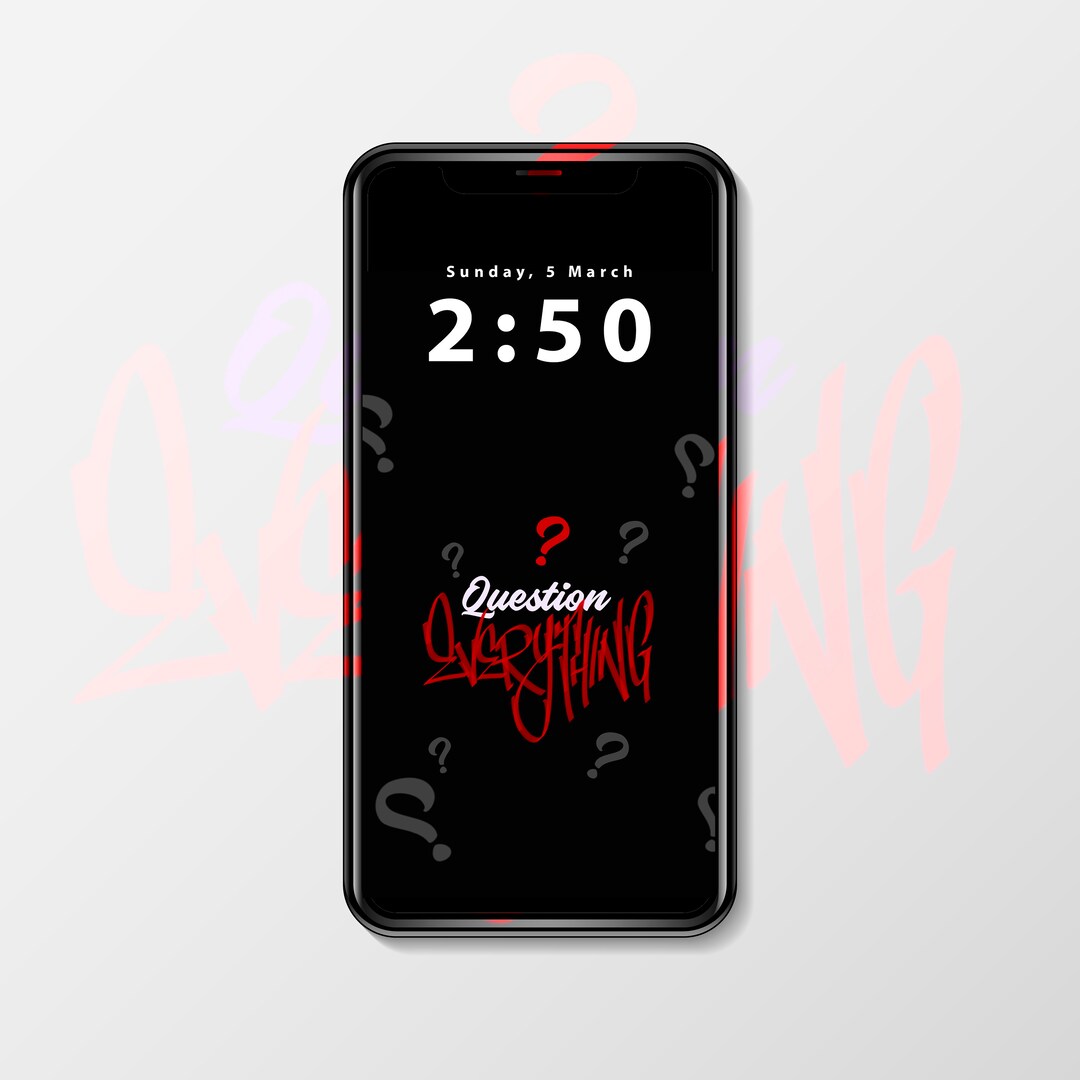 Question Everything Graffiti Wallpaper - Graffiti Quote Wallpaper ...