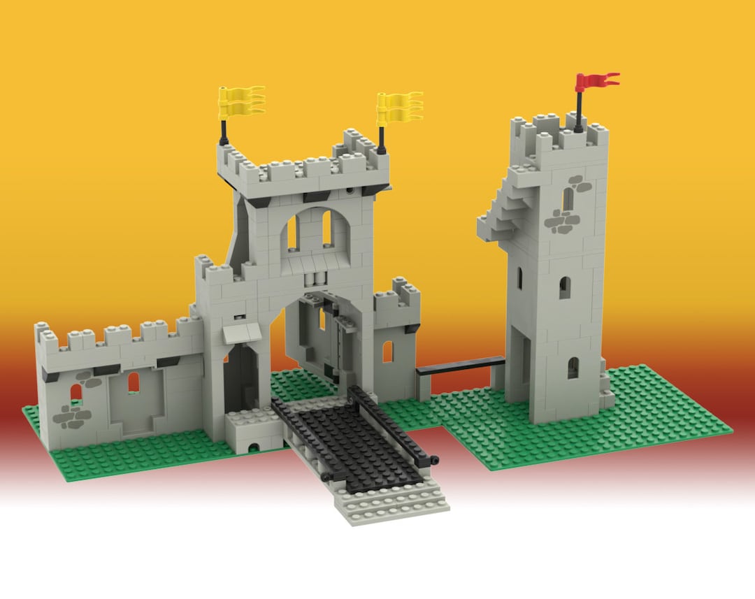 Fortified Outpost Lego Vintage Alternate Build Digital Instructions ...