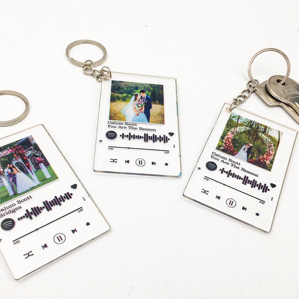 Music Keychain - Etsy