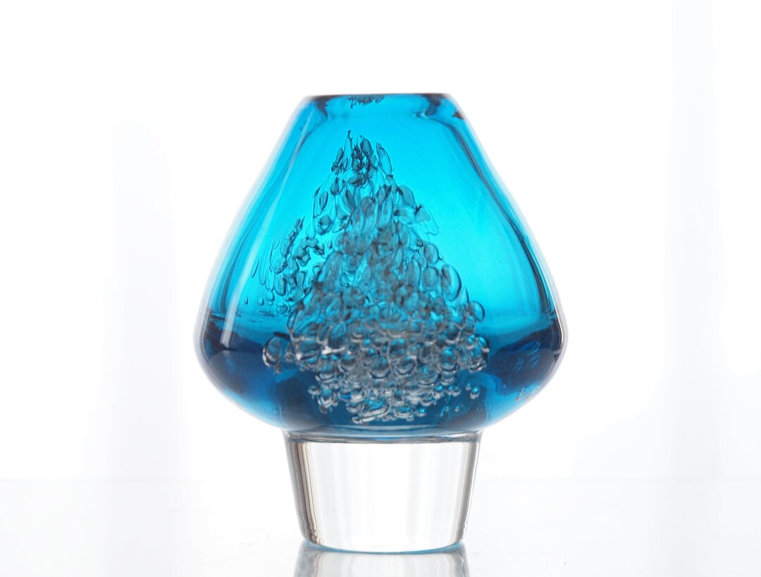 SCHOTT ZWIESEL, Futuristic Glass Object, West Germany, VINTAGE Glass ...