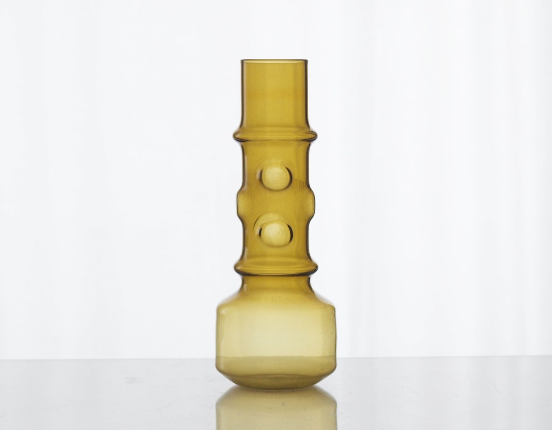 LAUSCHA Glass, Filigree Glass, East Germany, VINTAGE Glass Vase, Mid ...