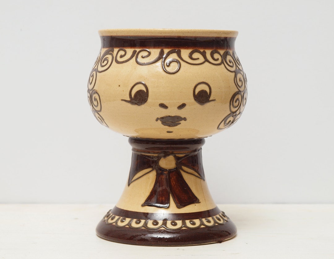Romantic Ceramic PLANTER, East Germany, Midcentury Ceramic, VINTAGE ...