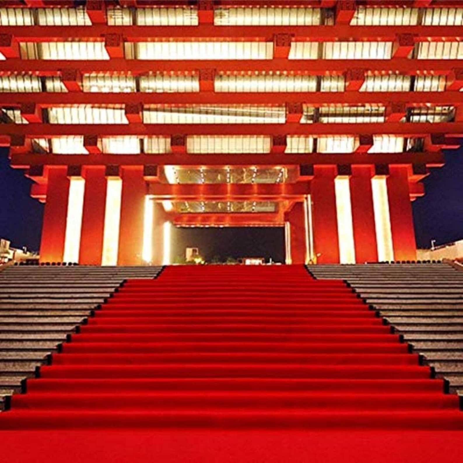 Red Carpet, Red Carpet Runner, Non Slip Nylon Mat, Hollywood Party ...