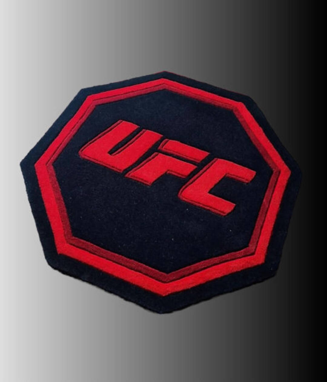 Handmade UFC Rug, Handmade Wool Thick Tufted Rug, Custom Rug for ...