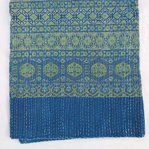 Ajrak or Ajrakh is a Unique Block Printed Textile. It Displays Special ...