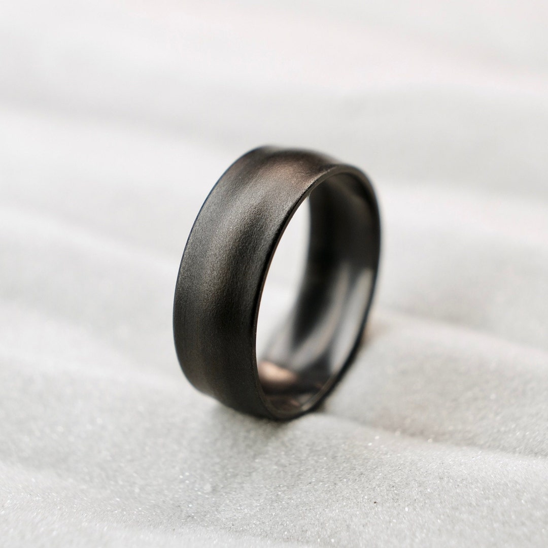 Minimalistischer Titan Ring Industrial Modern Design Simple Titan Band ...
