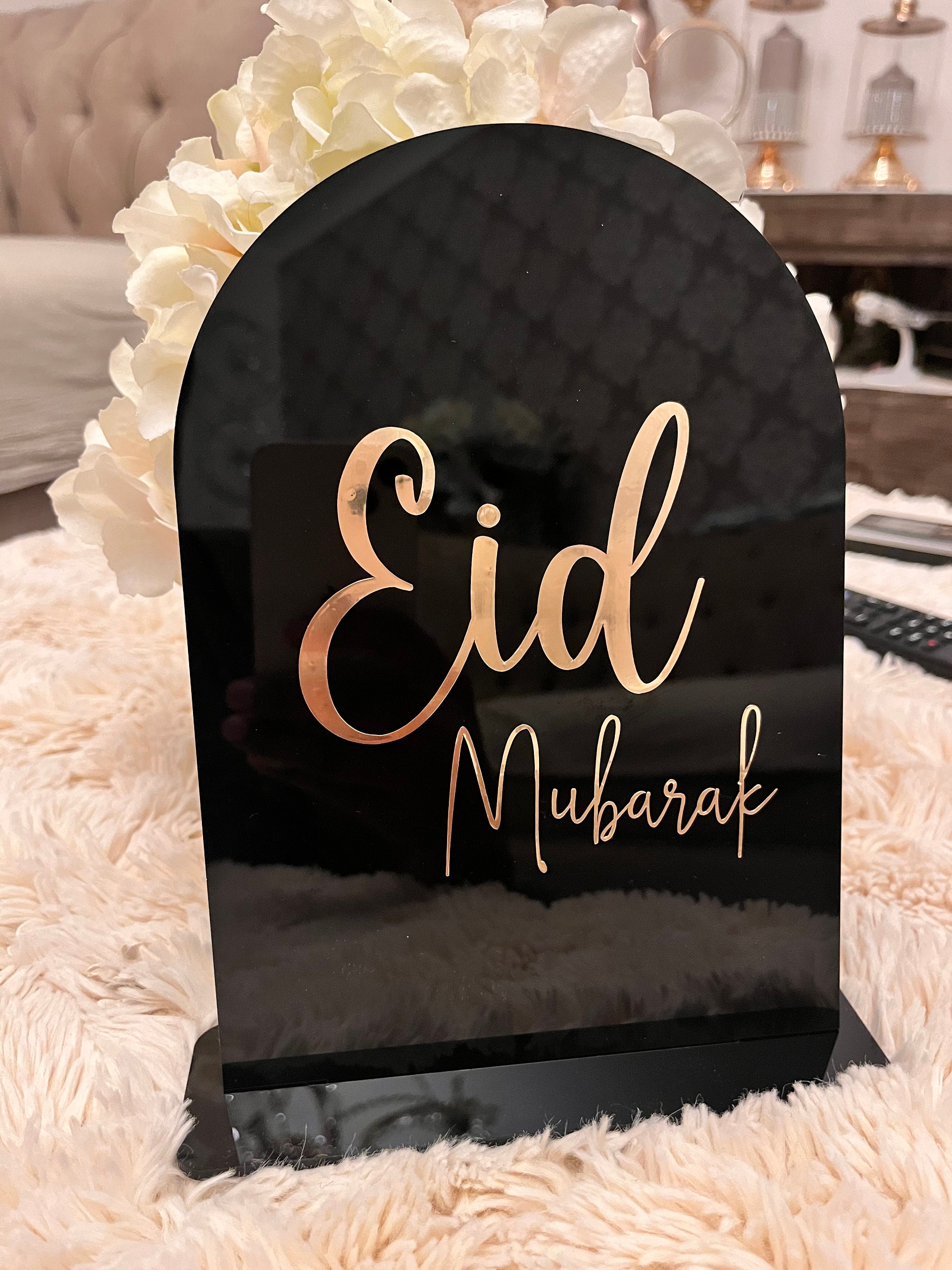 Acrylic Sign Personalised Sign Eid Sign Ramadan Sign - Etsy Australia