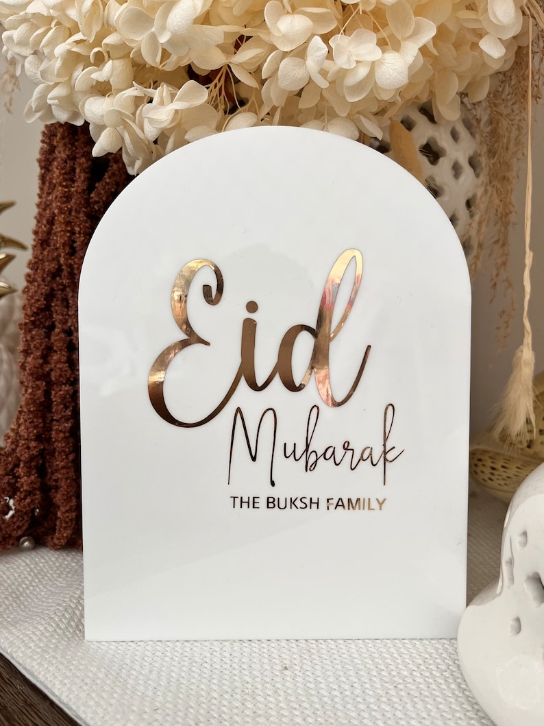Acrylic Sign, Personalised Sign, Eid Sign, Ramadan Sign, Ramadan ...