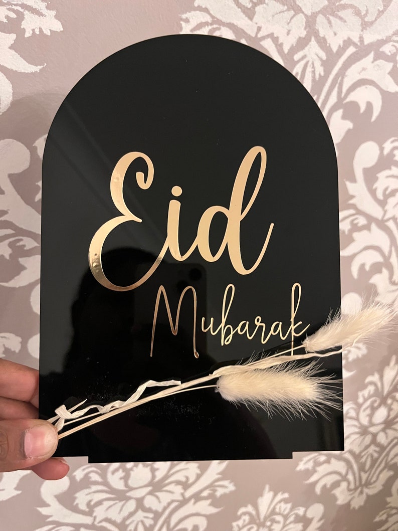 Acrylic Sign Personalised Sign Eid Sign Ramadan Sign - Etsy Australia