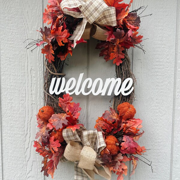 Oval Wreath - Etsy