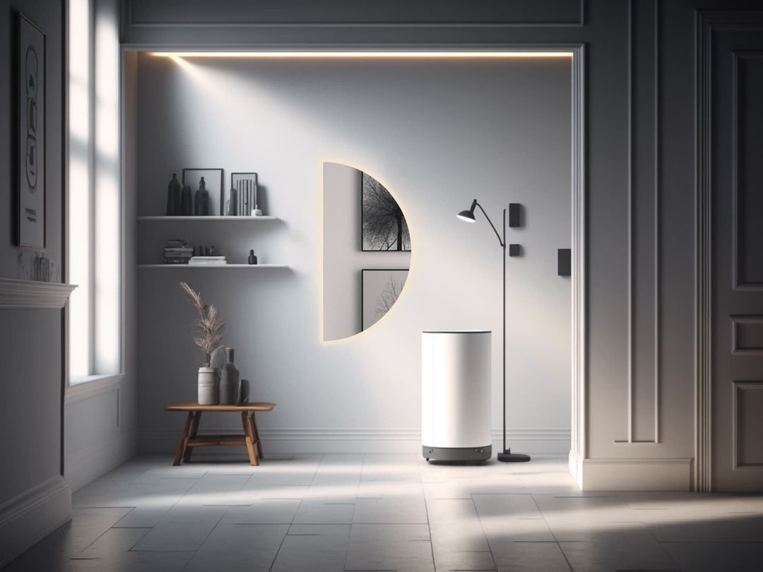 Half LED Mirror LOOP - Etsy